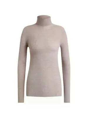 12 STOREEZ Ribbed Merino-wool Sweater - Neutrals