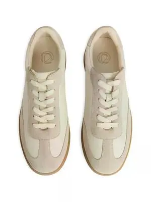 12 STOREEZ Lace-up Panelled Sneakers