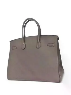Hermès 2017 Epsom Birkin 35 Handbag - Brown