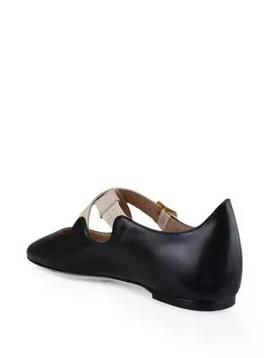 Bally Rina Buckle-fastening Ballet Flats