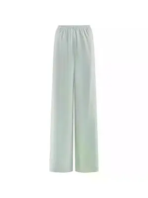 12 STOREEZ Mica Mercerised Cotton Trousers - Blue
