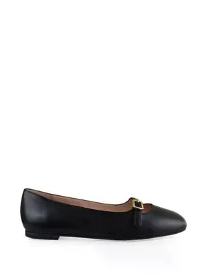 Bally Rina Mary-jane Flat In Leather - Black