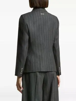 Peserico Pinstripe Double-breasted Jacket