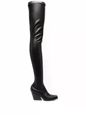 Stella McCartney Cowboy Stretch Thigh-high Boots