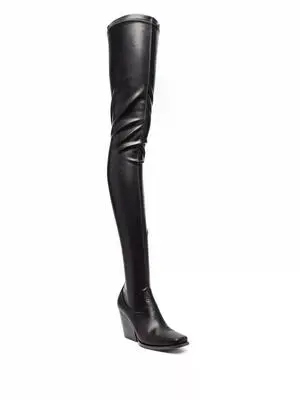 Stella McCartney Cowboy Stretch Thigh-high Boots