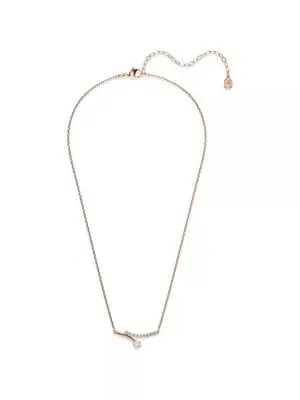 SWAROVSKI Matrix Crystal Embellished Necklace - Pink