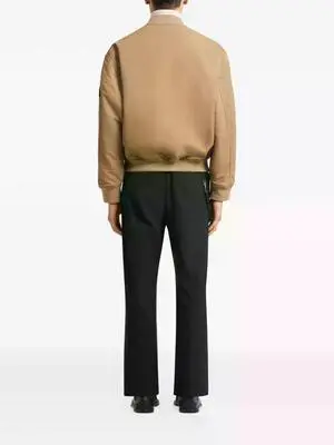 COURREGES Logo Embroidered Bomber Jacket