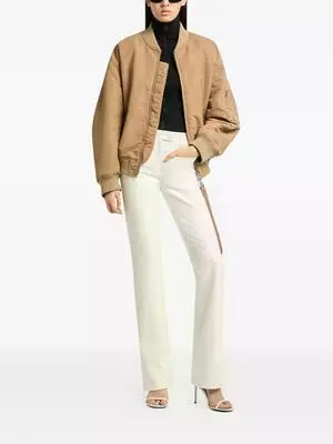 COURREGES Logo Embroidered Bomber Jacket