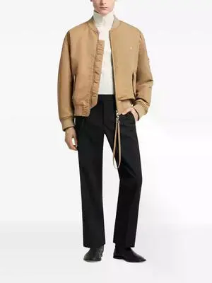 COURREGES Embroidered Logo Bomber Jacket