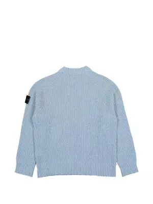 Stone Island Ribbed-knit Bouclé Sweater