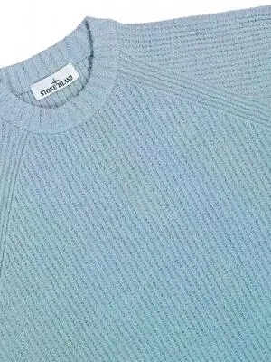 Stone Island Ribbed-knit Bouclé Sweater