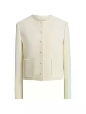 12 STOREEZ Sofia Button-fastening Jacket - Neutrals