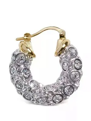 Simone Rocha Embellished Hoop Earrings