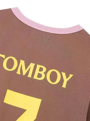 STUDIO TOMBOY Graphic Print Ringer T-shirt