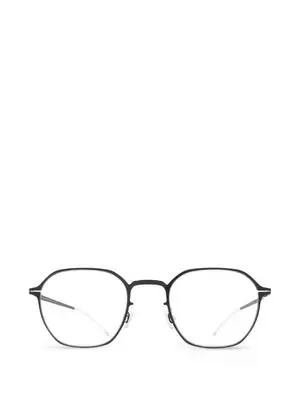 Mykita Isla Geometric Frame Eyeglasses - Black