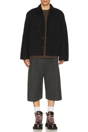 Sacai Cotton Jersey Long Sleeve T-shirt - Brown