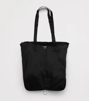 Prada Re-nylon Foldaway Tote Bag
