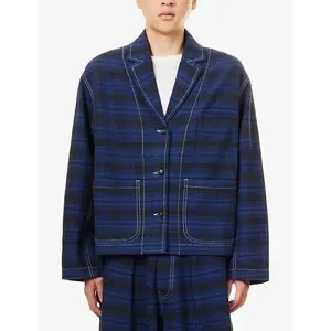 STORY MFG. Cove Check Cotton Jacket