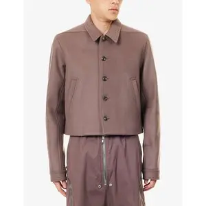 Rick Owens Boxy Wool Jacket