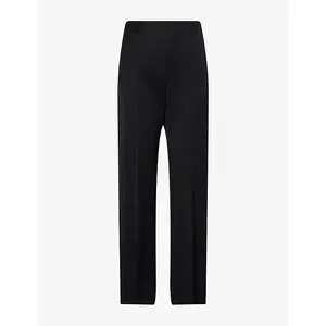 Khaite Grenare Straight-leg Virgin Wool Trousers