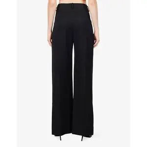 Khaite Grenare Straight-leg Virgin Wool Trousers