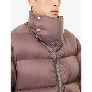 Rick Owens High-neck Welt-pocket Puffer Jacket