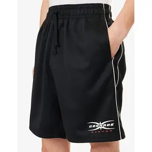 GODMADE Cotton Shorts With Contrast Piping