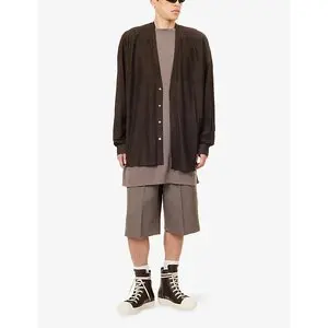 Rick Owens Jumbo Longline Cotton T-shirt