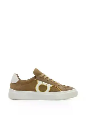 FERRAGAMO Gancini Sneakers - Brown
