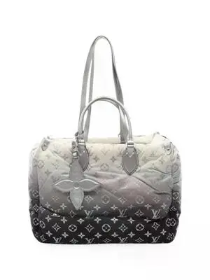 LOUIS VUITTON On-the-go Mm Ski Tote Bag - Grey