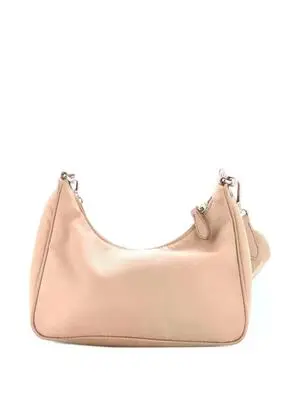Prada Re-edition 2005 Tessuto Shoulder Bag - Neutrals