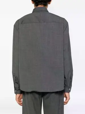 LARDINI Chest-pocket Button-up Shirt