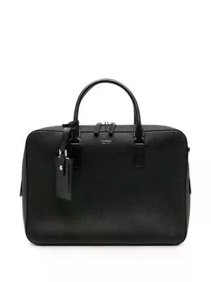 TOM FORD Elliot Grained-leather Briefcase - Black