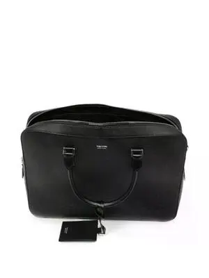 TOM FORD Elliot Grained-leather Briefcase
