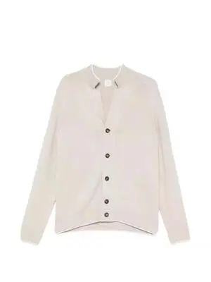 Eleventy Shawl Collar Wool Cardigan