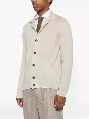 Eleventy Shawl Collar Wool Cardigan
