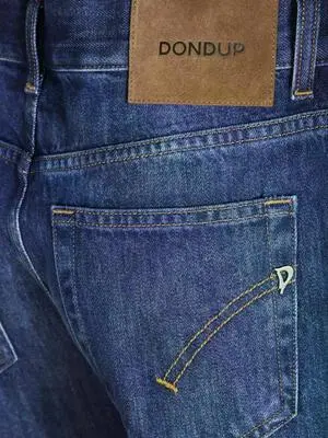 DONDUP Logo-plaque Straight-leg Jeans