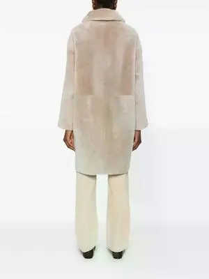 MANZONI 24 Single-breasted Plush Coat