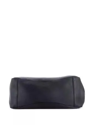 Prada Open Soft Grain Leather Large Tote Bag