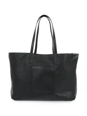 Etro Reversible Pebbled Leather Tote Bag