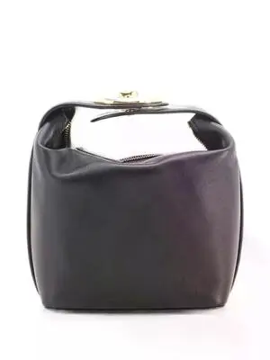 Valentino Garavani Vlogo The Bold Edition Leather Mini Satchel - Black