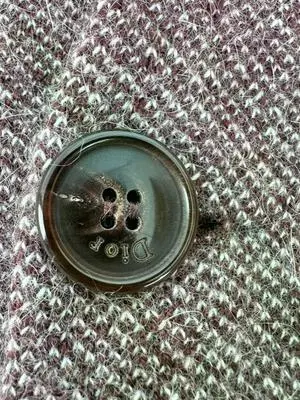 Dior Button-detail Knit Dress