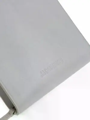 Jacquemus Leather Wallet With Shoulder Strap