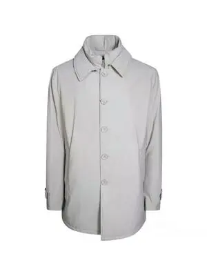 Herno Impermeabile Single-breasted Coat - Grey