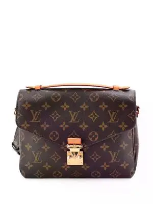 LOUIS VUITTON Pochette Metis Monogram Canvas Crossbody Bag - Brown