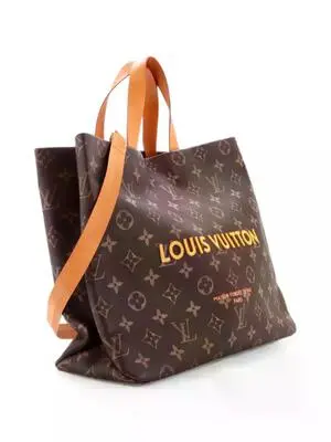 LOUIS VUITTON Shopper Monogram Leather Mm Tote Bag