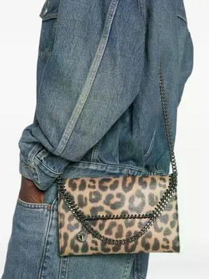 Stella McCartney Falabella Leopard Print Shoulder Bag