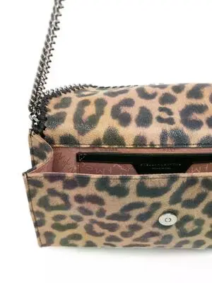 Stella McCartney Falabella Leopard Print Shoulder Bag