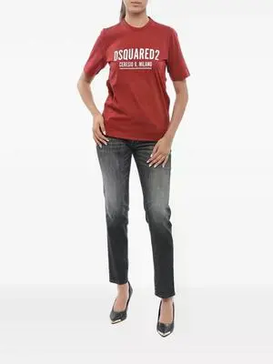 Dsquared2 Logo Print Crewneck T-shirt