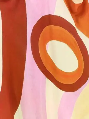 Themis Z Terra Abstract Print Maxi Dress